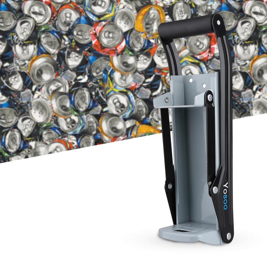 ujewndju Hand Can Crusher 16oz Smasher Wall Mounted Dispensing Handheld ...