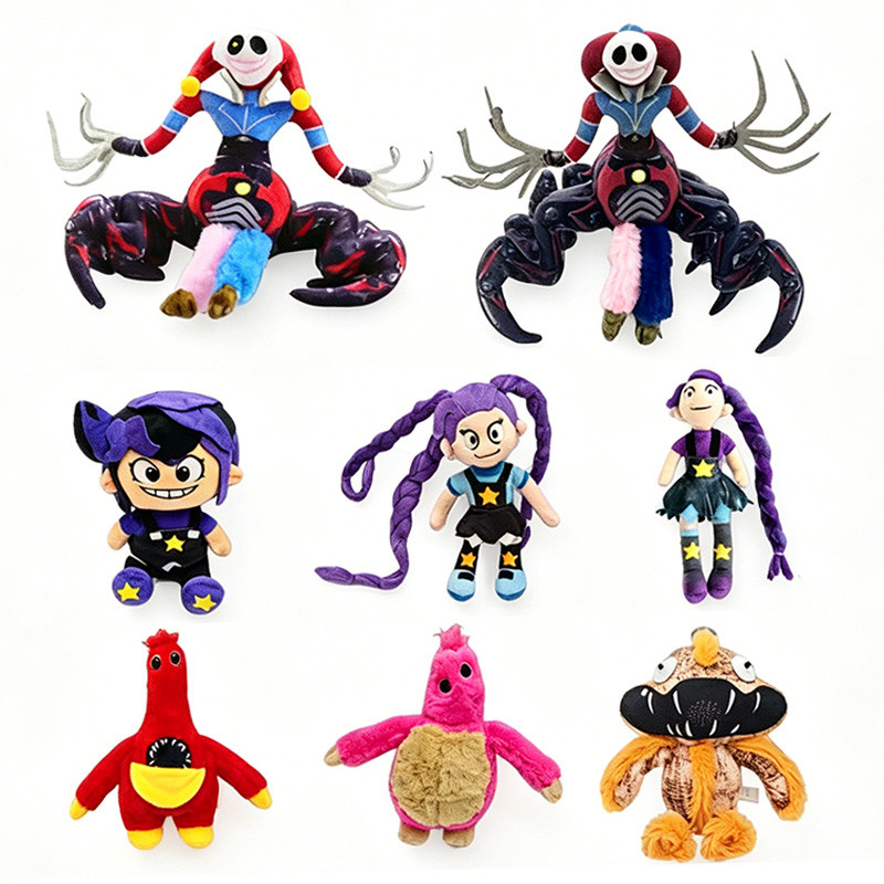 Poppy Playtime Chapter 5 Plush Set, The Prototype Experiment 1006 Lily ...