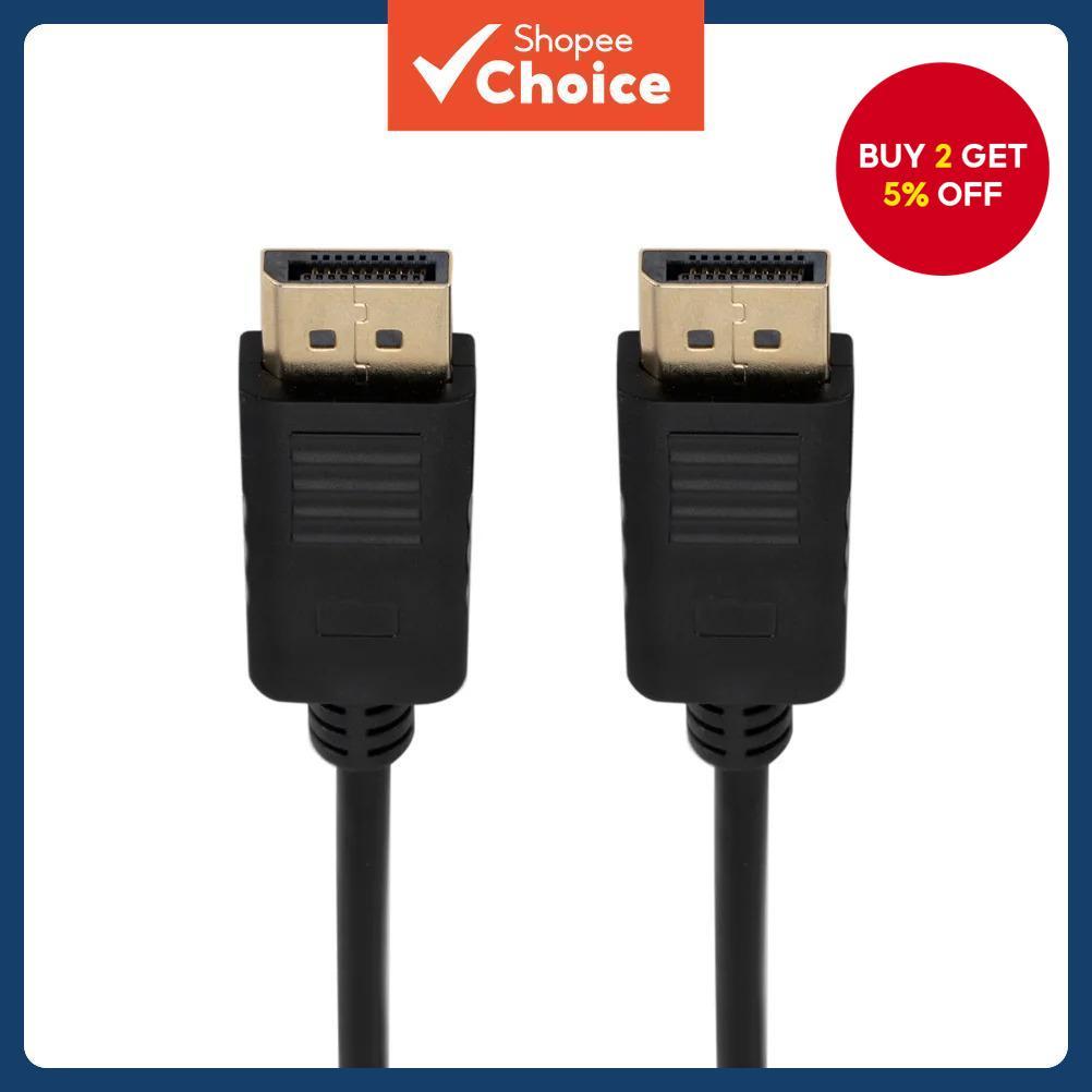 4K DisplayPort to DisplayPort 1.8m Cable Male to Male for Computer ...