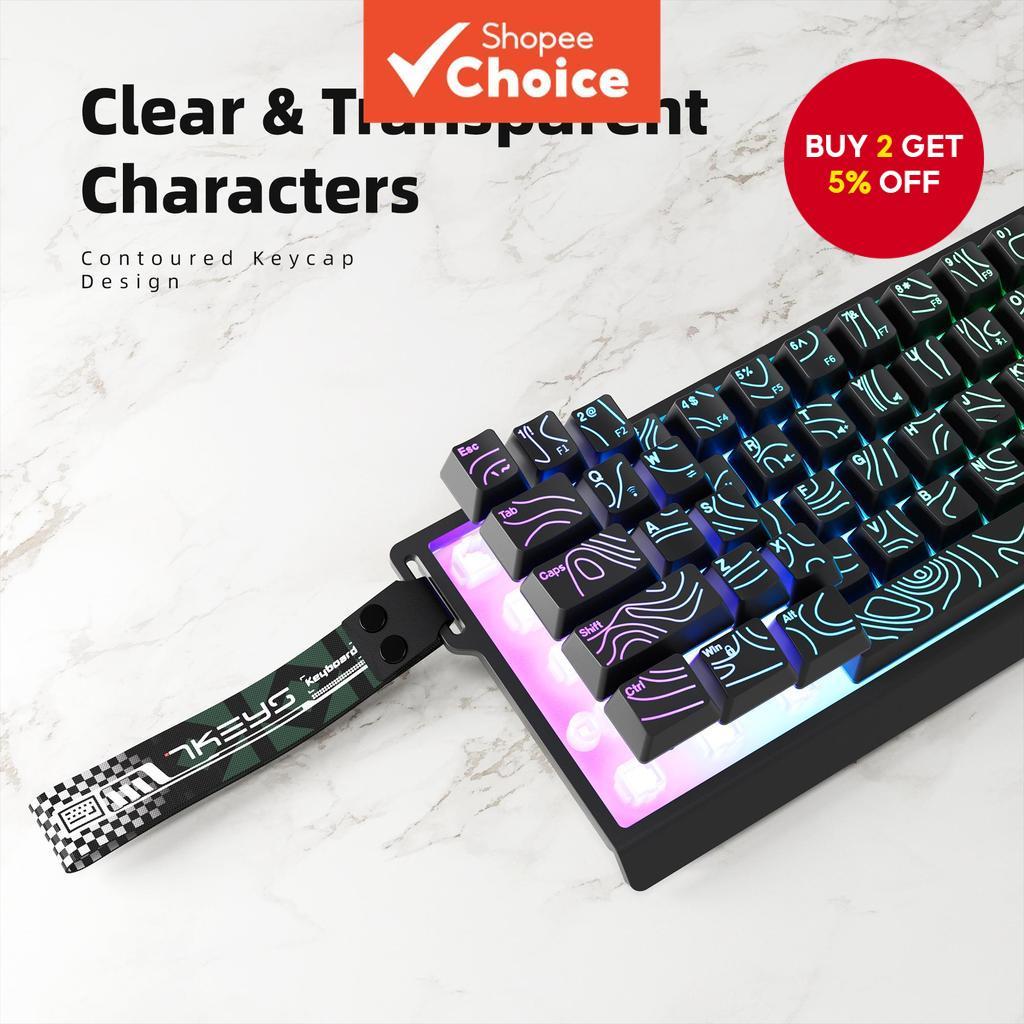 Bluetooth Keyboard Tri-Mode | Wireless Portable Small Keyboard for ...
