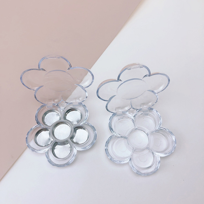 yueyan003 6 Spaces Empty Eye Shadow Case Makeup Palette Box Plastic ...