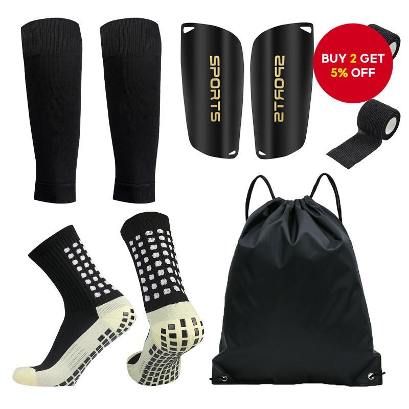 Men‘s 5-in-1 Football Training Set | Anti-Slip Running Socks ...