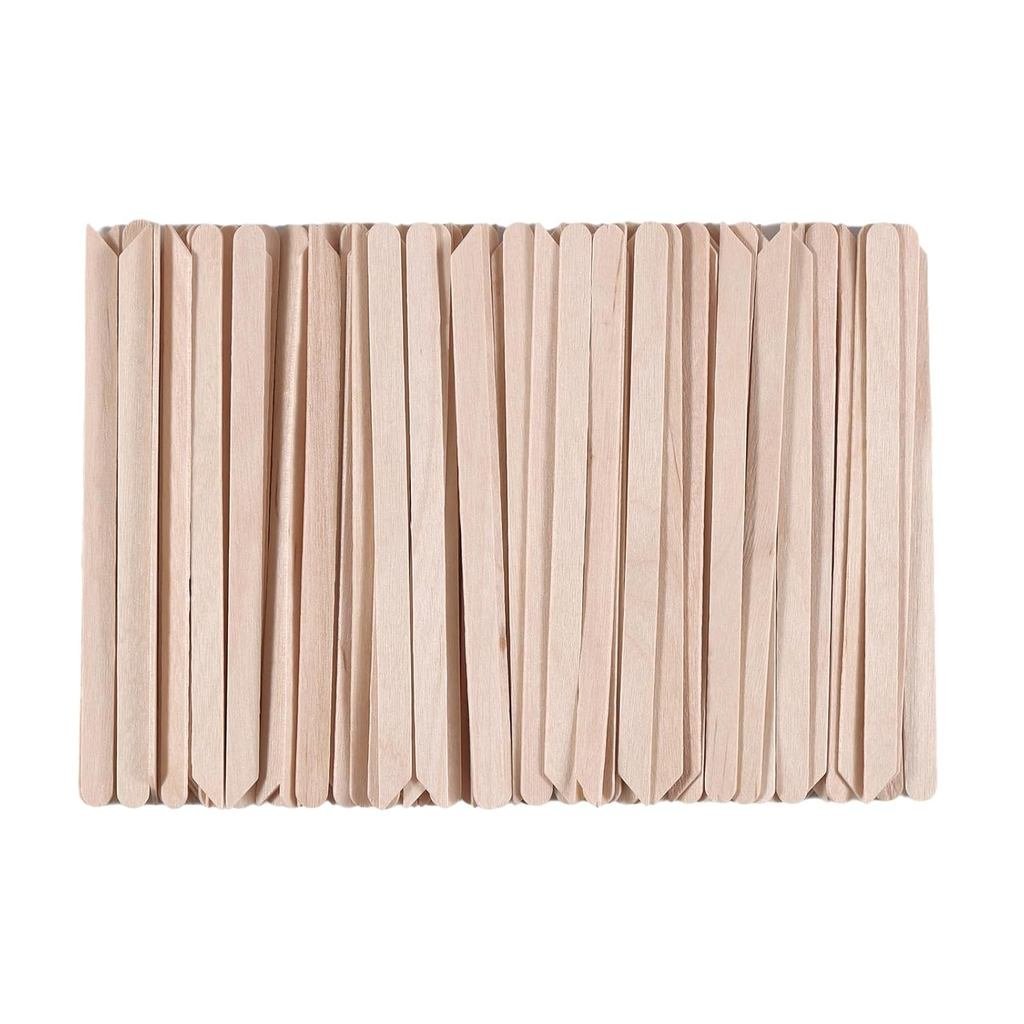 200pcs Small Wood Waxing Stick,Small Popsicle Sticks,Eyebrow Wax Sticks ...
