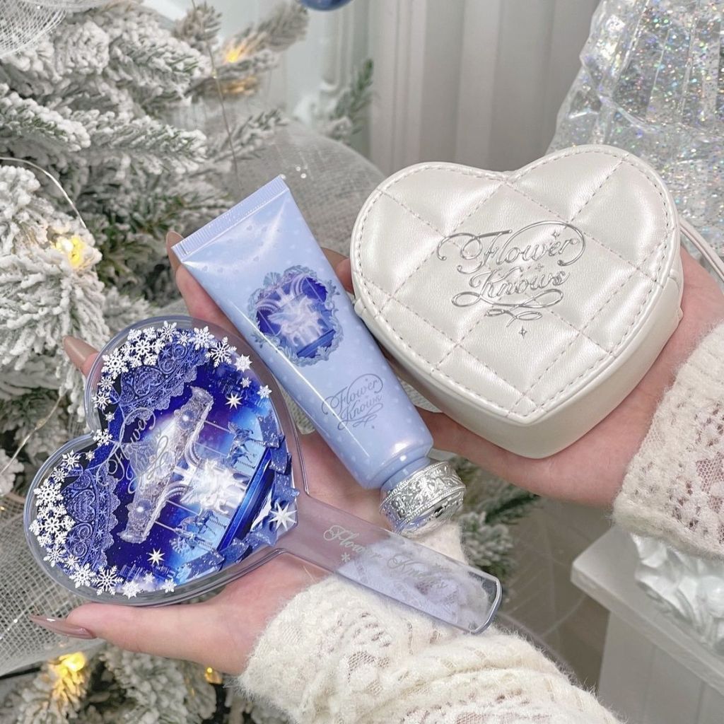 ~~ Flower Knows 2025 Christmas Merchandise Christmas Hand Mirror Love ...