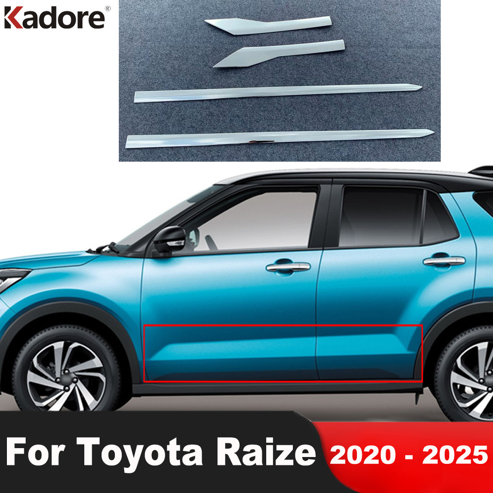 Side Door Body Trim For Toyota Raize 2020 2021 2022 2023 2024 2025 ...
