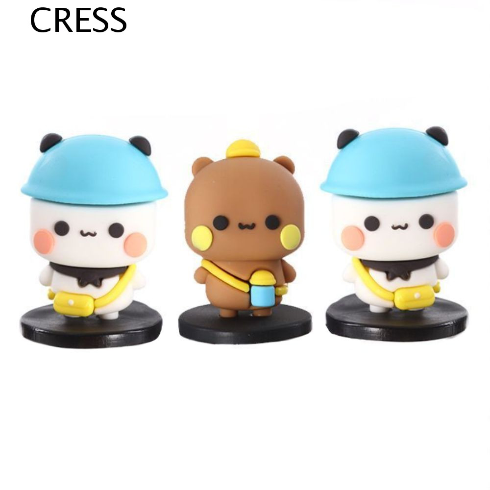 CRESS Bubu Dudu Figures, Desktop Doll Animal Toy Yier Bubu Model ...