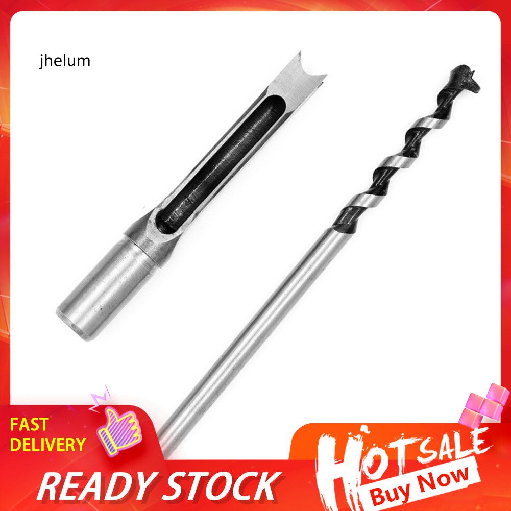 jl* 6/64/8/10/127mm HSS Square Hole Drill Bit Mortising Chisels ...