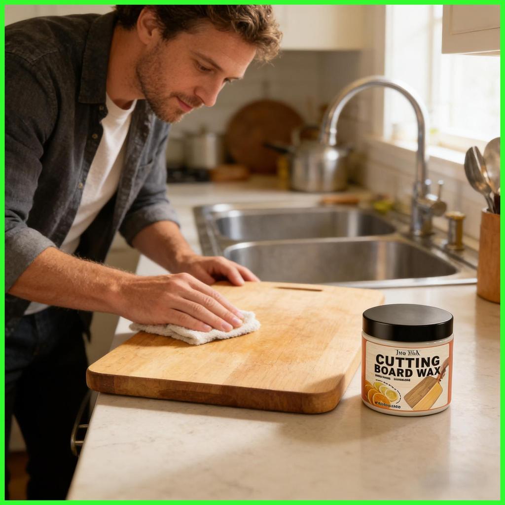 Cutting Board Conditioner 100g Citrus-Scented Food Grade Nourishing ...