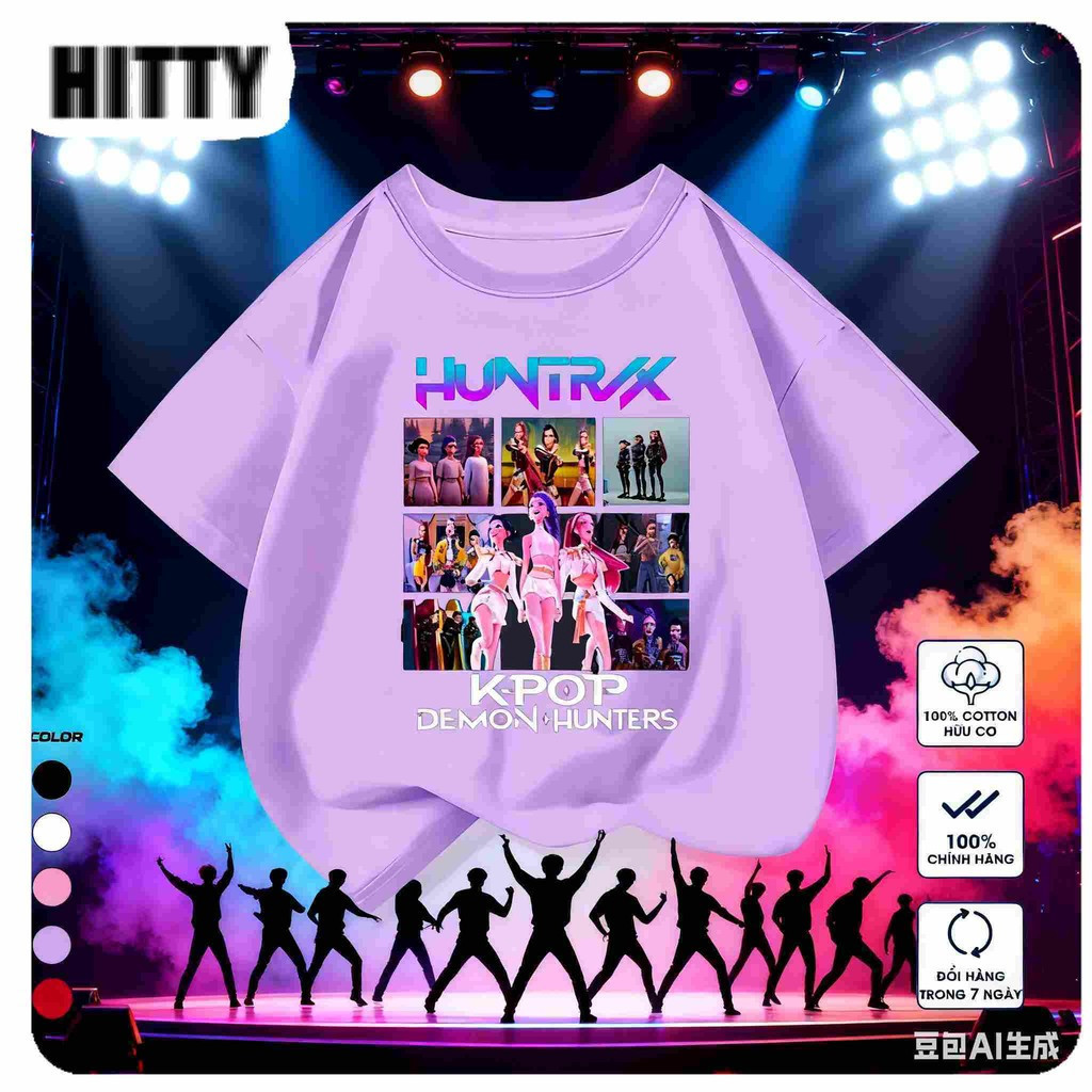 COD 2026 Kpop Demon Hunters Print T-Shirt Soft Cotton Best Seller ...