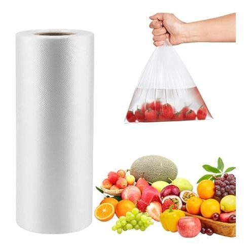 Multipurpose Plastic Bag Roll Clear food Storage packaging Bag 4season ...