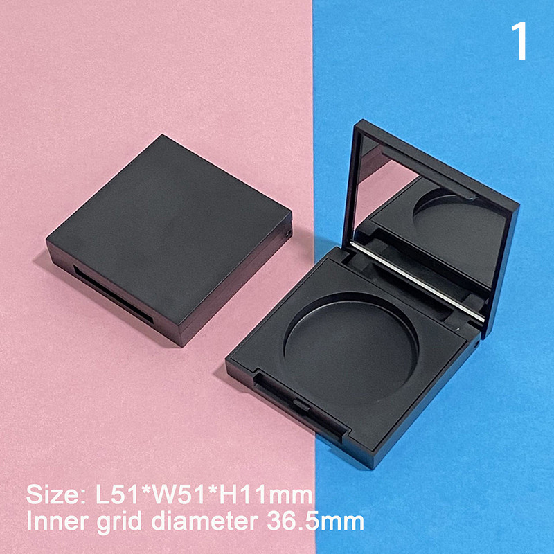 yueyan003 Empty Single Slot Eyeshadow Palette Blush Box Portable ...