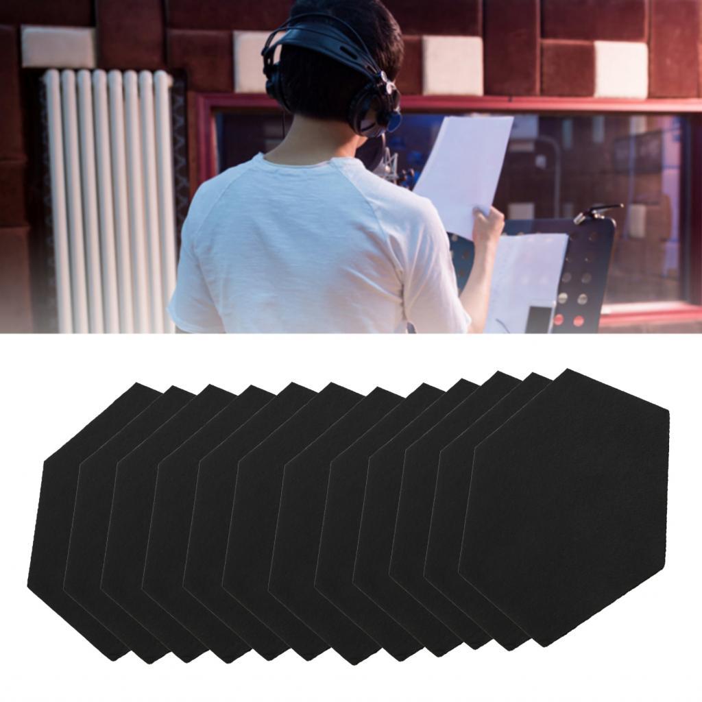 Acoustic Isolation Foam Set Sound Absorption Panel Flame Retardant ...