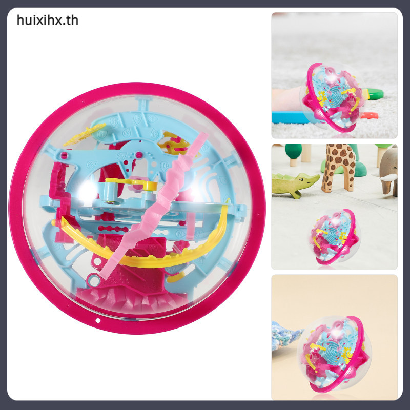 Multi Color Plastic Maze Puzzle 3D Creative Design Learning Gear Toy ...