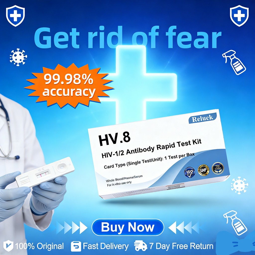 Reluck Rapid Test Kit -Detection ofHIV, Syphilis-Healthcare, Health ...