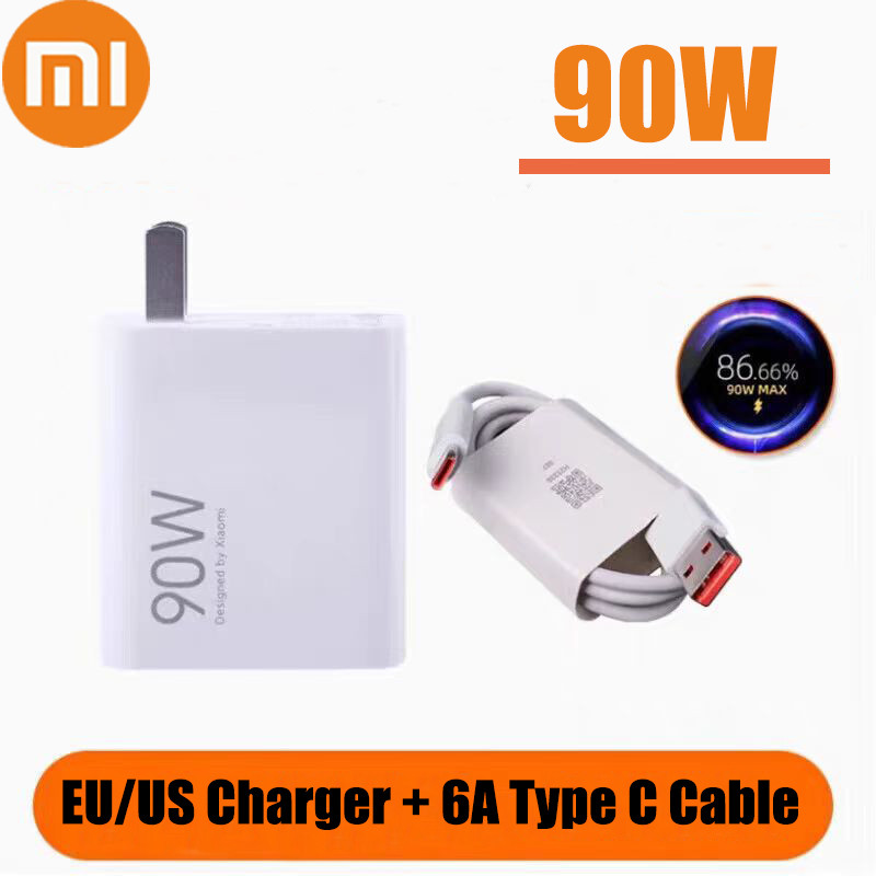 Xiaomi 15T 14T Pro 90W Charger Turbo Fast Original Charge EU/US Power ...