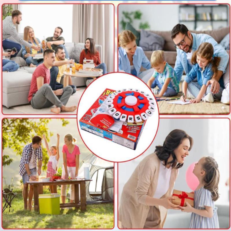 [HENGHOME] Crazy Letter Game Board Game Family Fast Rhythm Boy And Girl ...