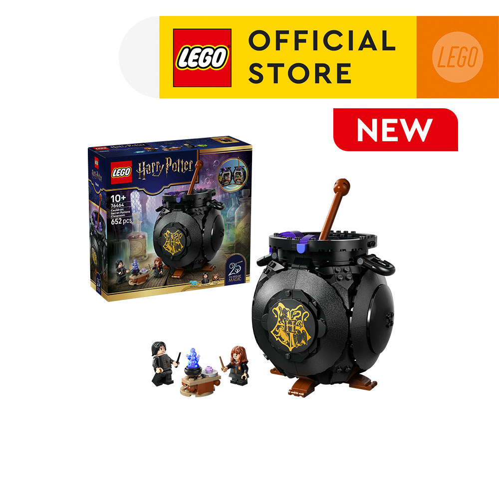 LEGO Harry Potter 76464 Cauldron: Secret Potions Classroom (652 pieces ...