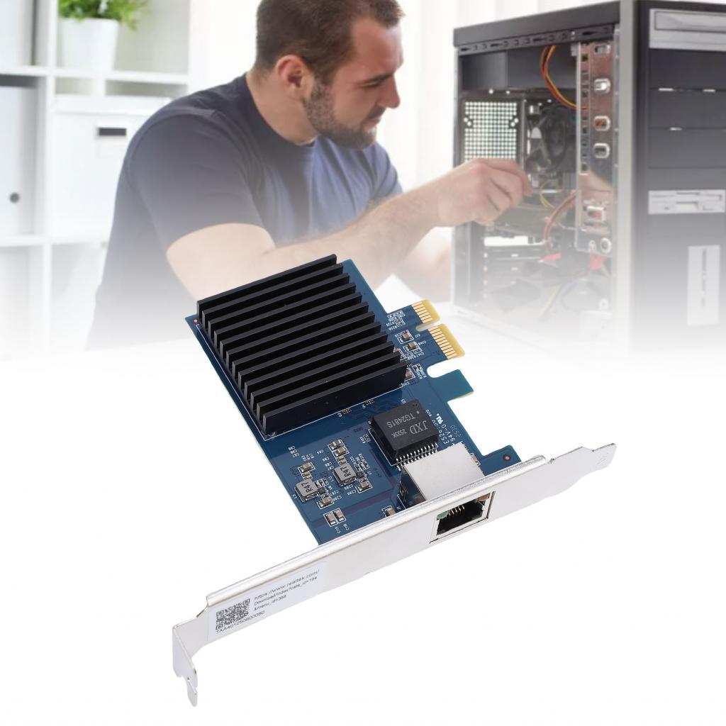 guli Dpofirs 10Gbps PCIe Network Card for Linux Requires PCI Express x1 ...