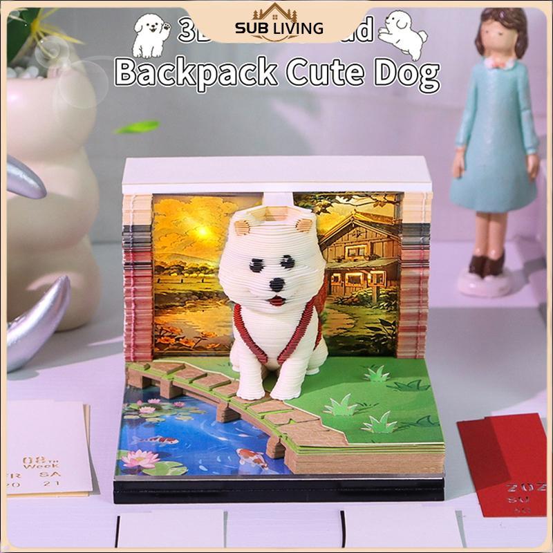 #SUB & CNY# Time Piece Calendar 2026 Desk Calendar With LED Light 3D ...