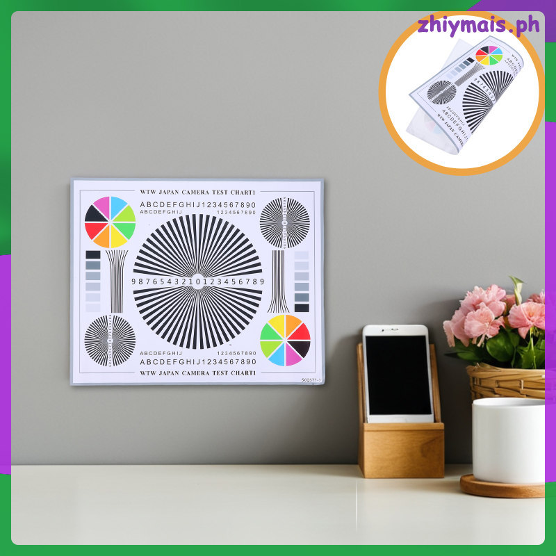 Color Wheel Chart Card sa Camera Calibration para sa Madaling Pag-aayos ...