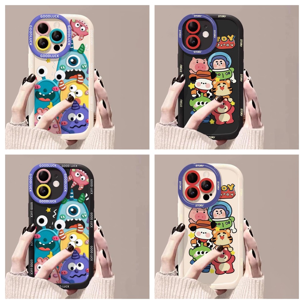 For Redmi Note 12 13 10 9 9S 8 11 11S 12S 13C POCO C65 Story Monster ...