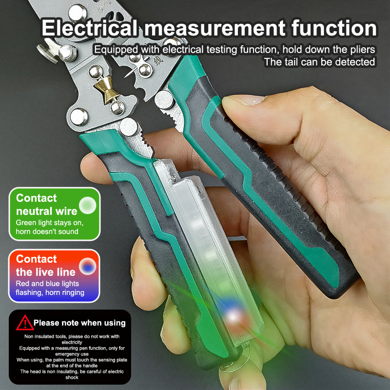 Foldable Wire Strippers With Electricity Measurement Function 4 In 1 ...