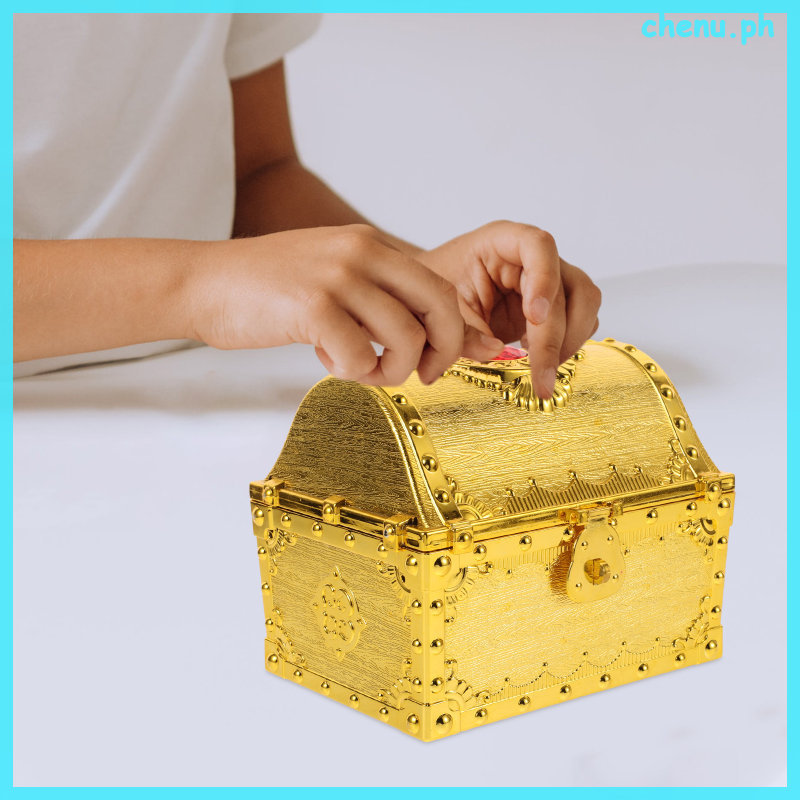 Creative Pirate Treasure Chest Toy Box Tiny Pirate Treasure Chest ...