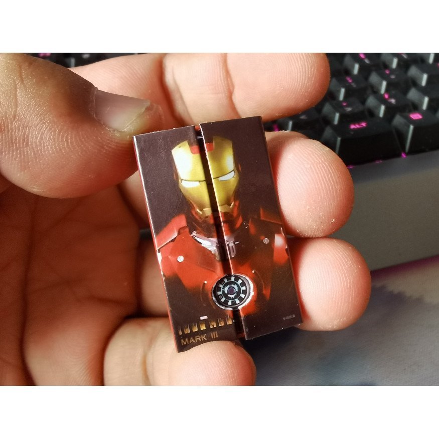 Miniature Miniature Paper Box Iron Man in Motion MK3 MK85 MK2 MK4 ...
