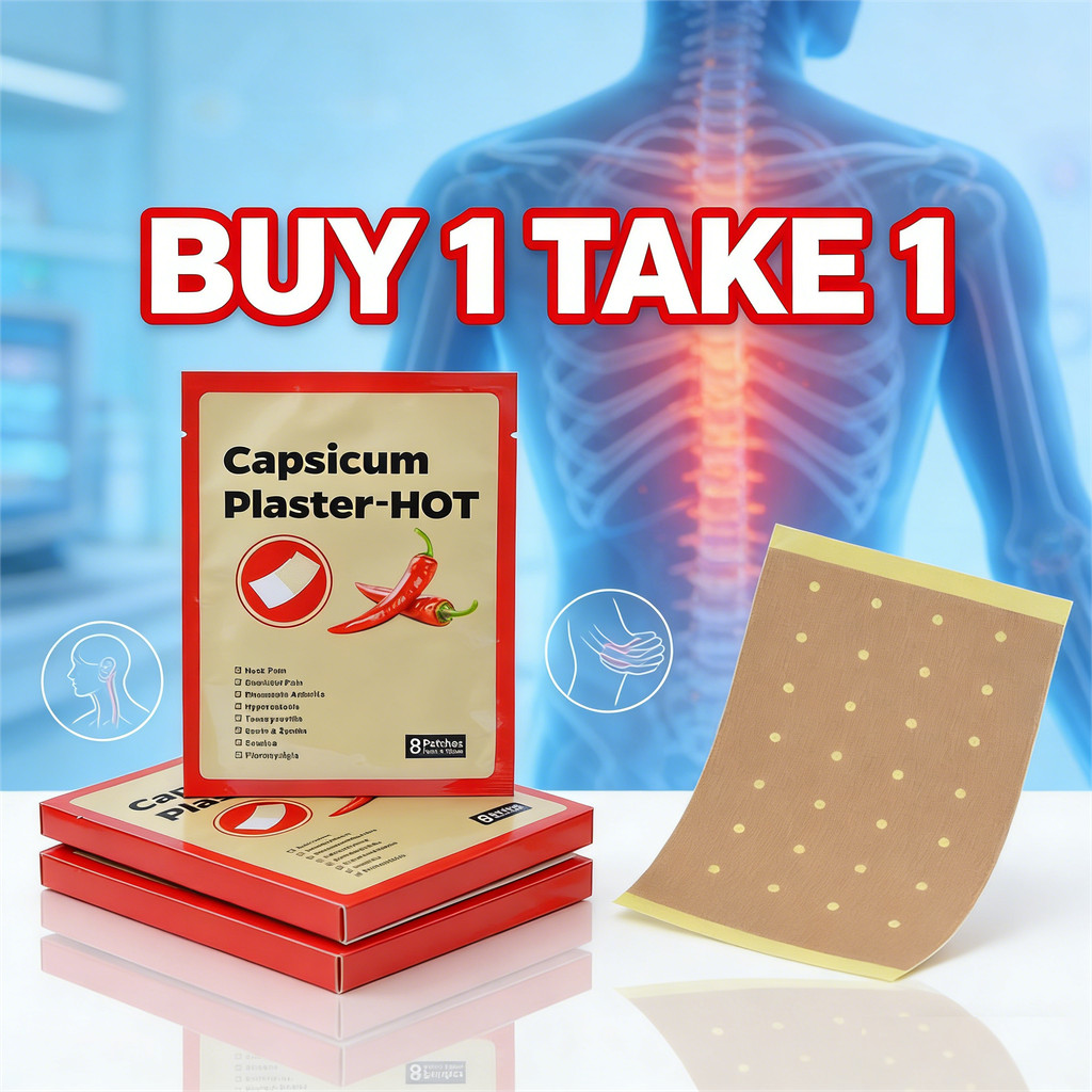 Chinese Herbal Capsicum Patch for Joint Pain Relief Neck Shoulder ...