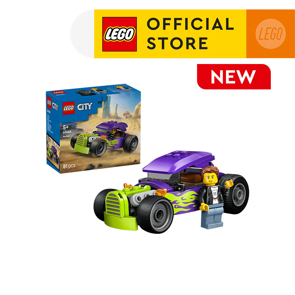 LEGO City 60485 Hot Rod (81 pieces), Building Blocks | Shopee Philippines