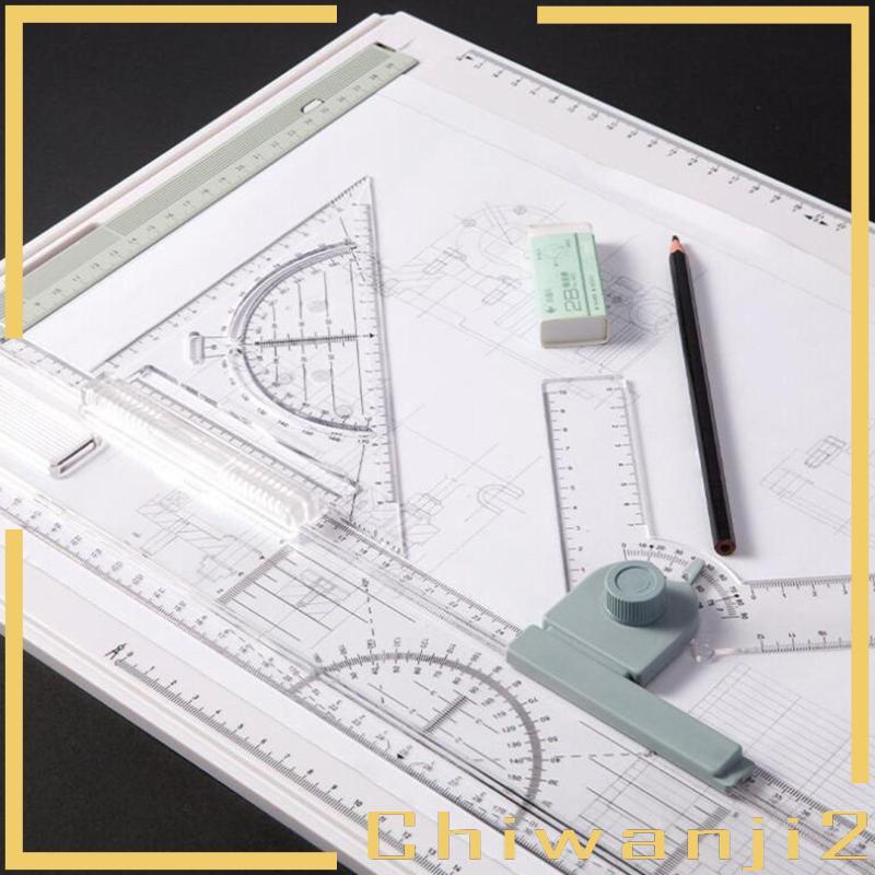 [Chiwanji2] A3 Drawing Board Compact Design with Adjustable Ruler And ...