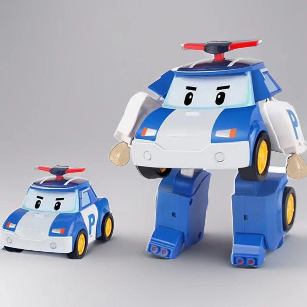 Transforming Police Car POLI Toys POLI Rescue Team Transforming POLI ...