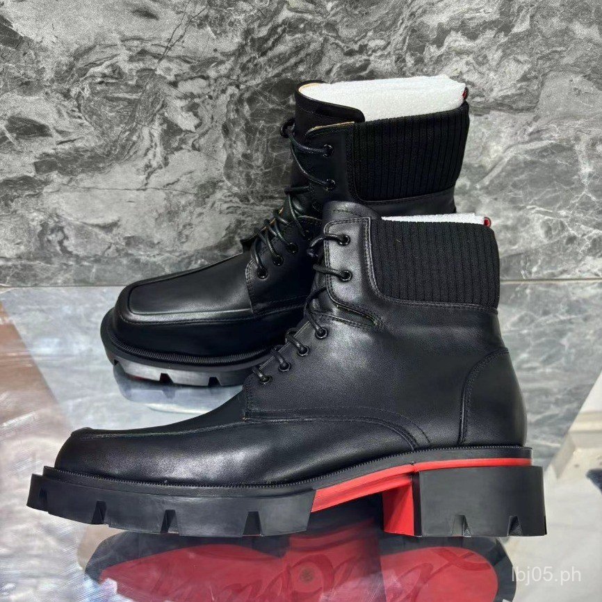 European and American Summer Chelsea Boots for Men, Pointed Toe Genuine ...