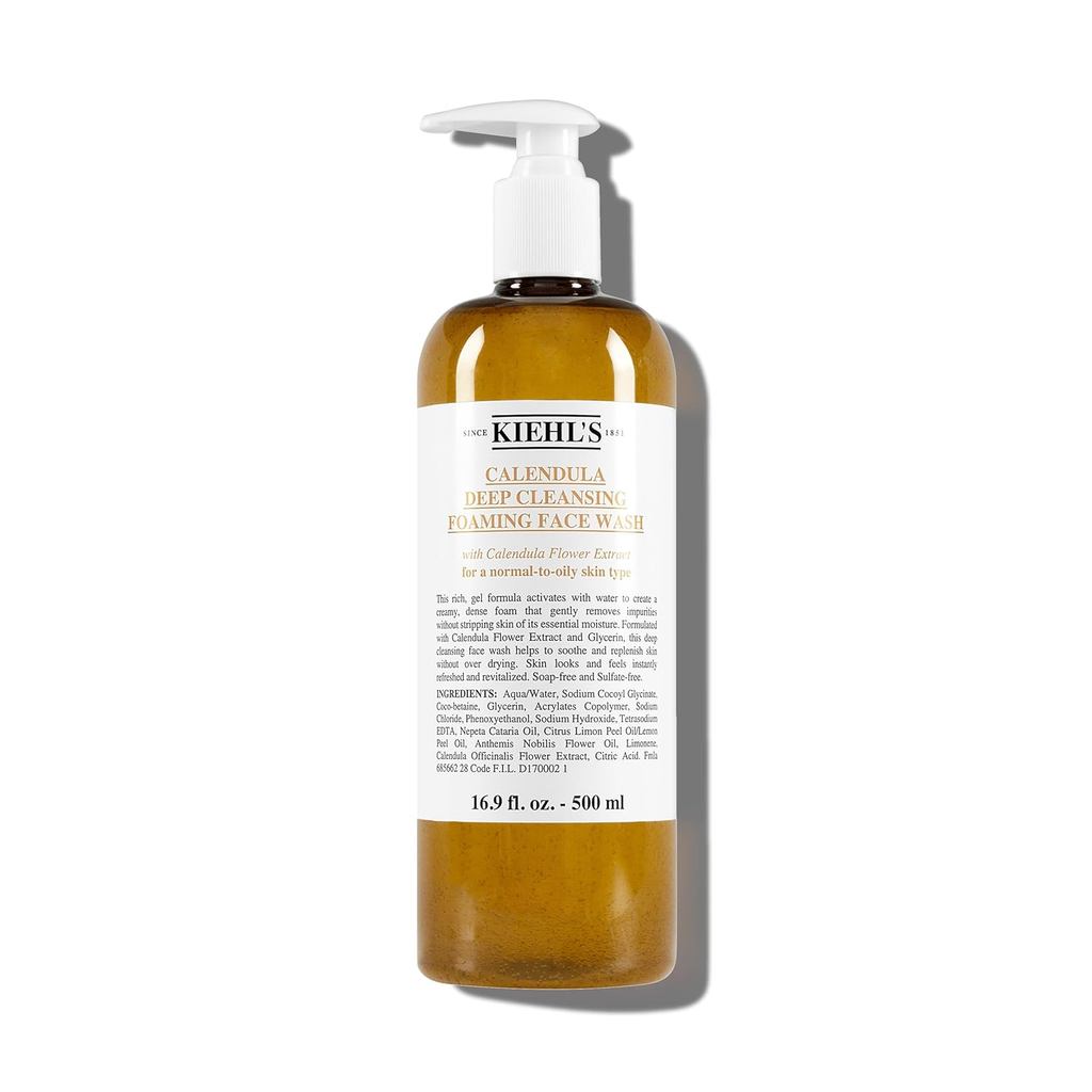 Kiehl'sCalendulaDeepFaceWash,BalancesWhileGentlyRemovingImpurities ...