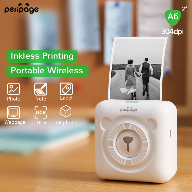 ORIGINAL PERIPAGE PAPERANG P1 Portable Bluetooth 4.0 Phone Wireless ...