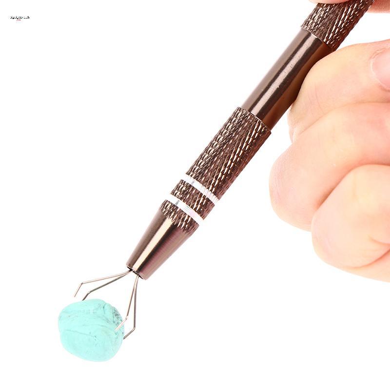 Big Body Piercing Alloy 4 Prongs Bead Holder Jewelry Bead Grasping Pick ...