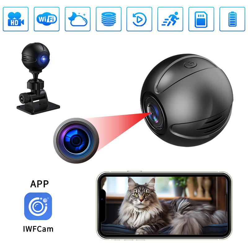 X3 Camera Wi-Fi Smart Security Home Surveillance Camera HD 1080P ...