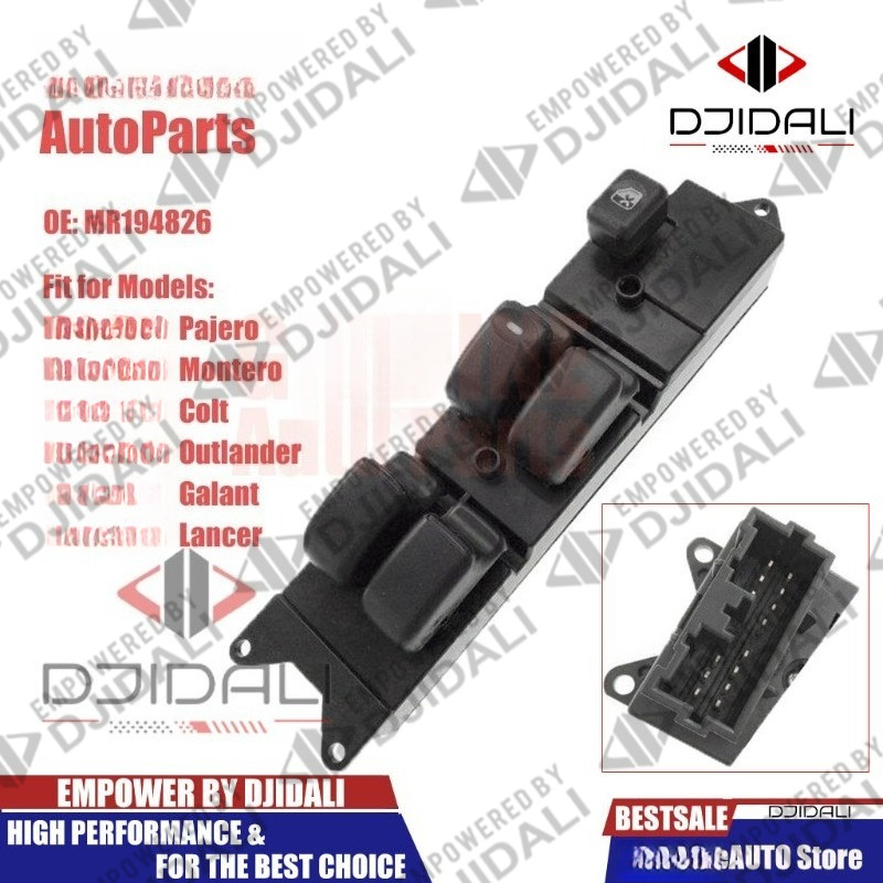 power window switch for adventure / pajero / lancer mr194826 | Shopee ...