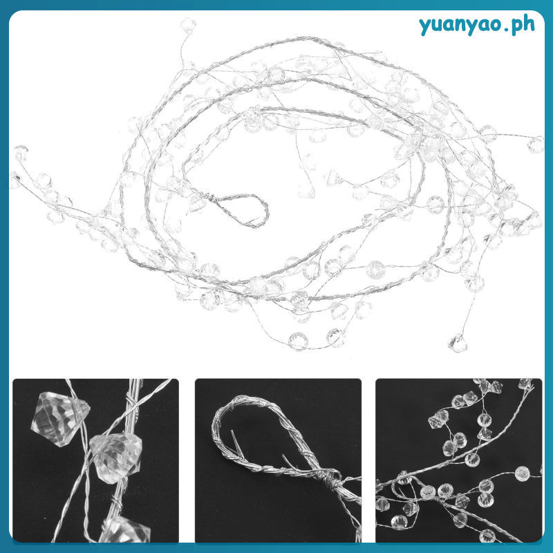 Hanging Crystals Para sa Palamuti Maliwanag na Teardrop Beads para sa ...