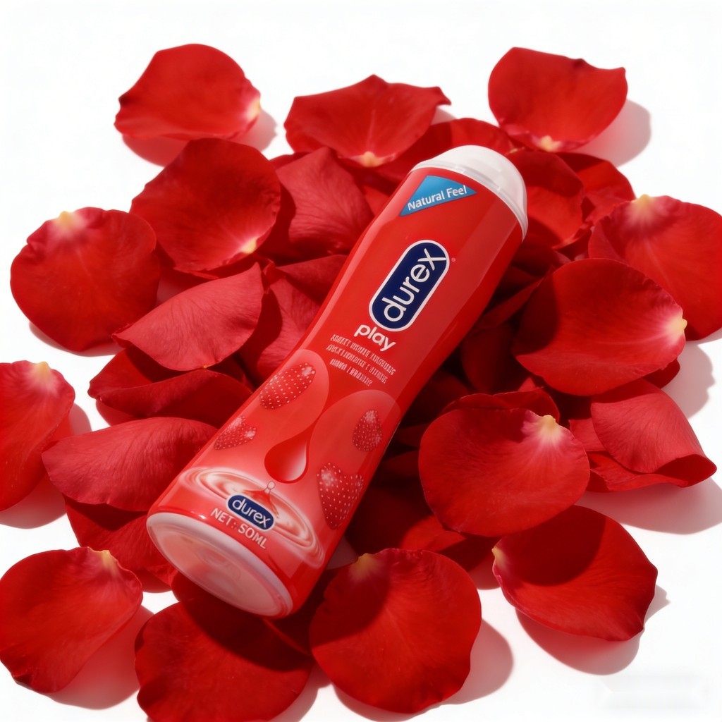Durex Play Feel Pleasure & Strawberry Lubricant Gel 50mL - Compatible ...