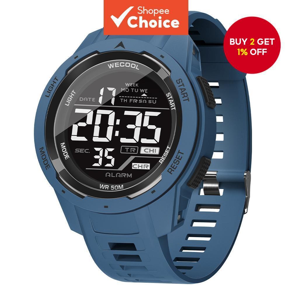 New Stylish SMAEL Wecool W-616 Men's Digital Sport Watch - Waterproof ...