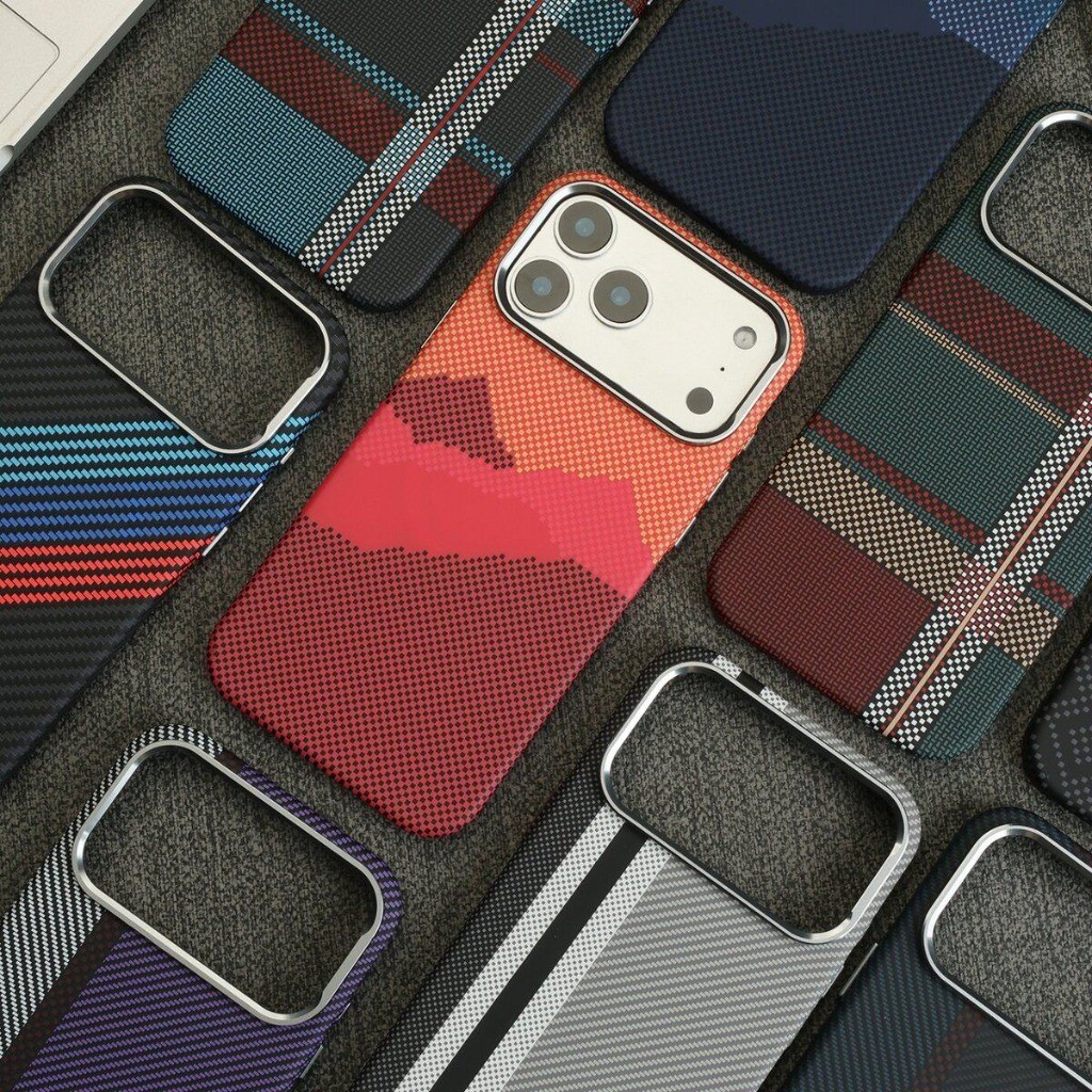 Luxury Kevlar Carbon Fiber Pattern Phone Case for IPhone 17 Pro Max 13 ...