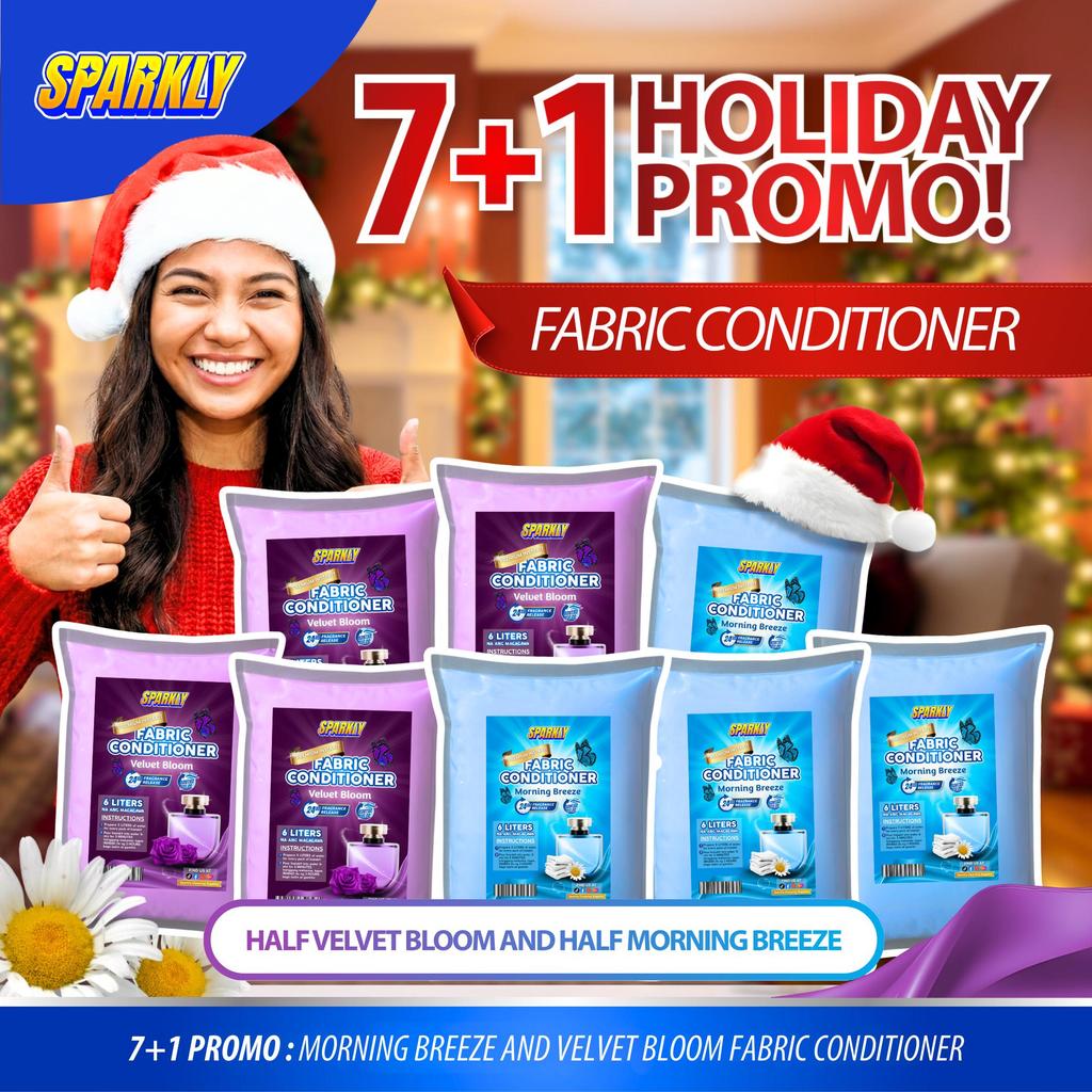 7+1 PROMO! 48 LITERS Yield Sparkly Instakit Fabric Conditioner - FABCON ...