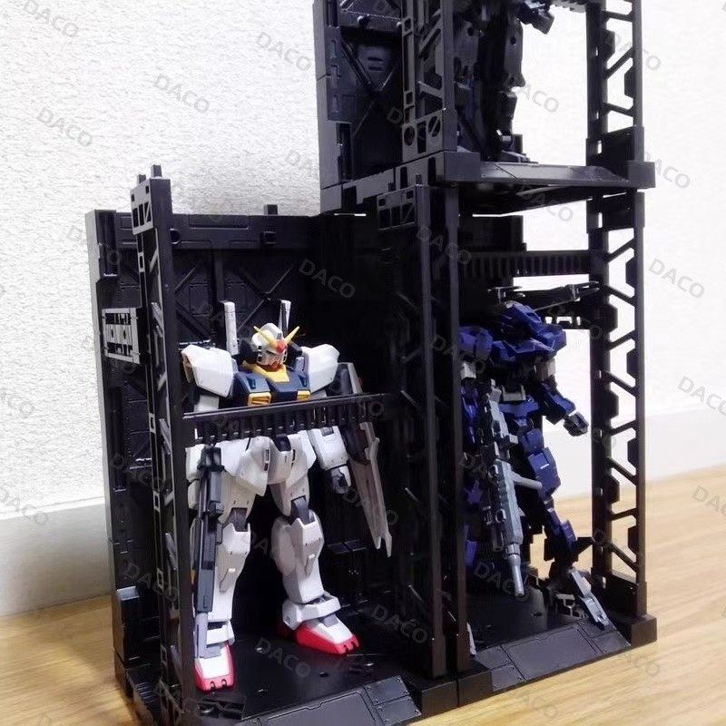 Gundam Gnaku HG/RG Display Stand Model Storage Rack Frontline Base ...