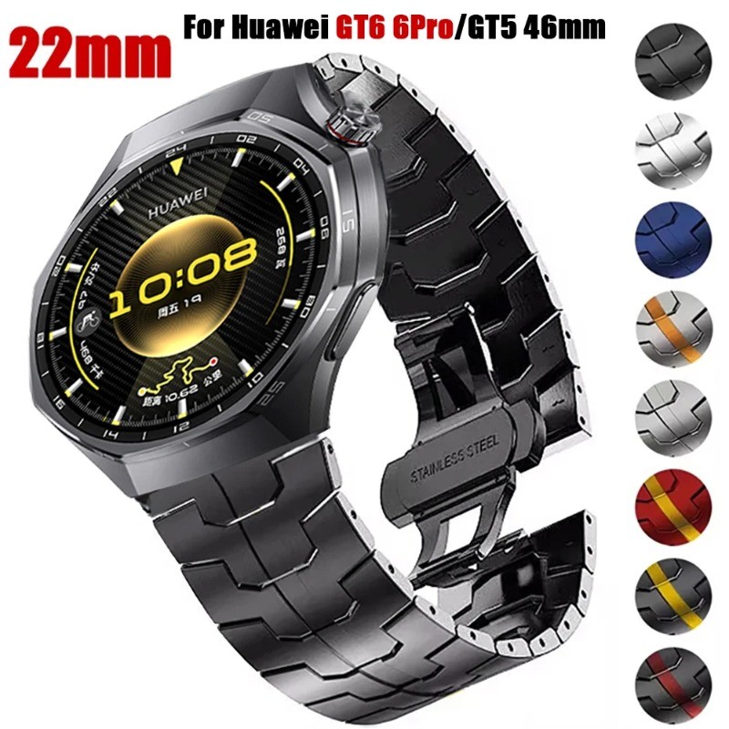 Stianless Steel Strap For Huawei Watch GT 6 Pro GT6 GT5 GT4 46mm Luxury ...