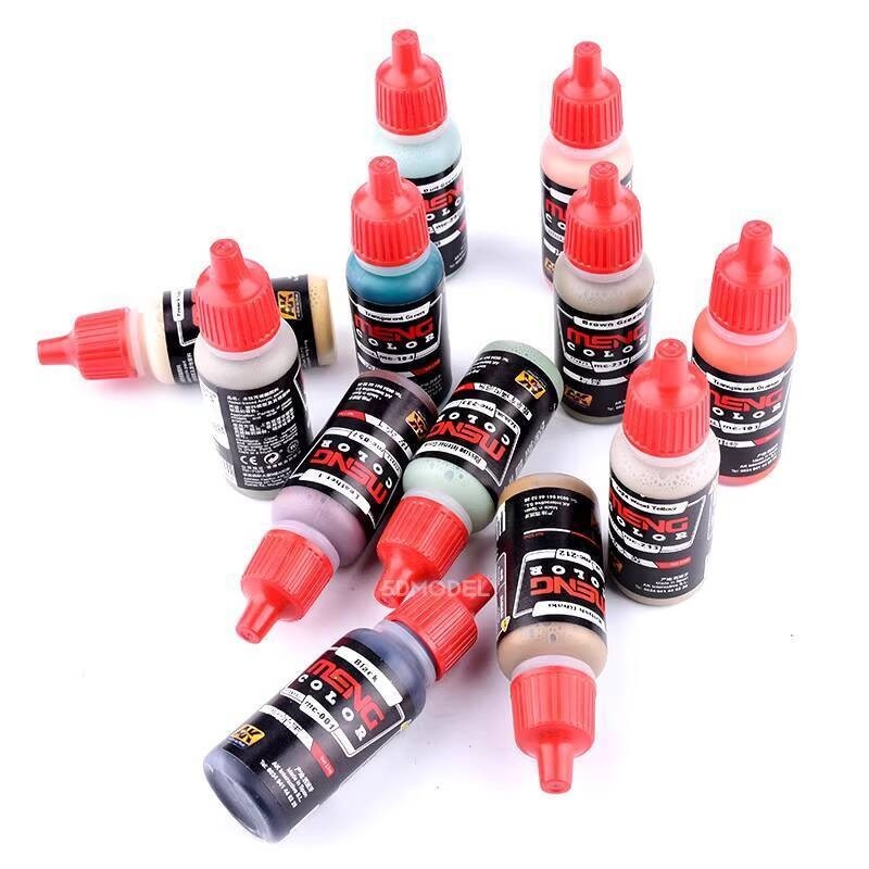 5D Model AK MENG European Eco-friendly Water-based Paint 232-258 Hand ...
