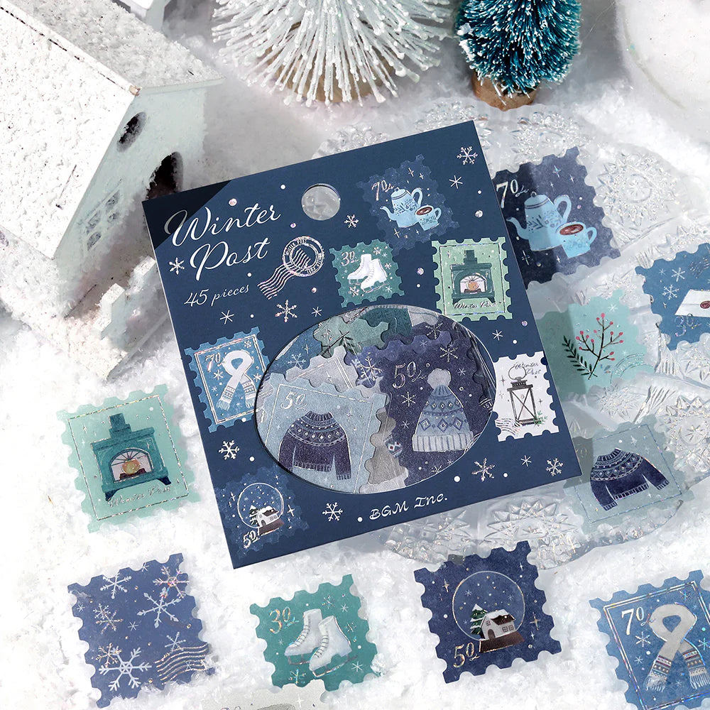 BGM Winter Flake Seal Post Office Letter | Shopee Philippines