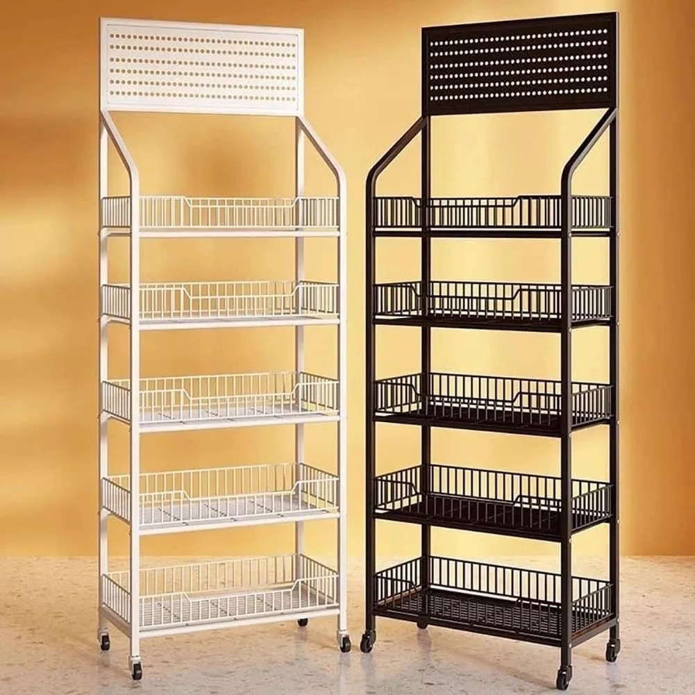 Supermarket Shelves Display Rack For Store Grocery Rack Snack Shelf 5 ...