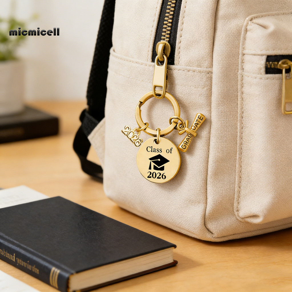 MIC_ Graduation Keychain 2026 Class of 2026 Celebration Accessory Class ...