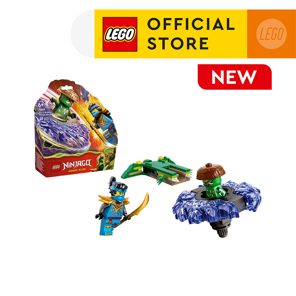 LEGO Ninjago 71849 Nya vs. Mutation Monster Spinner (49 pieces ...